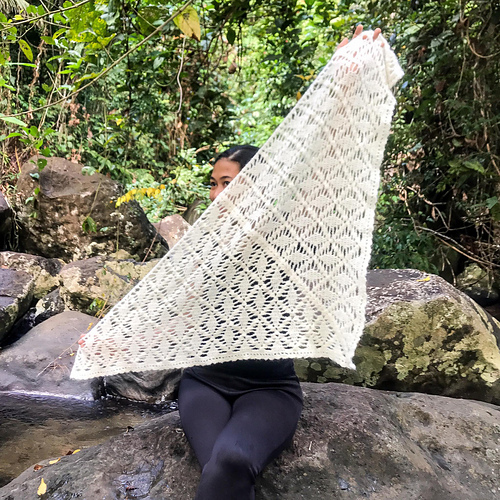 Ravelry: Tarumi Shawl pattern by D' Elegant Ermine