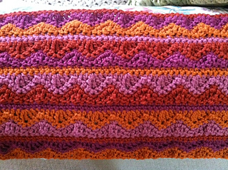 Ravelry: delighted40's Summer Mist Throw