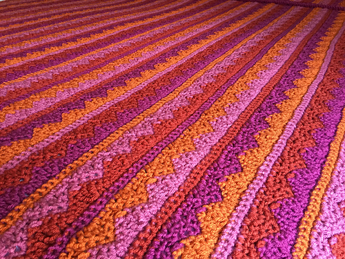 Ravelry: delighted40's Summer Mist Throw