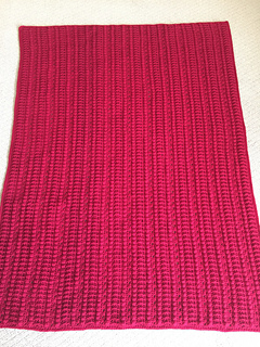 Ravelry: delighted40's Aran isle throw