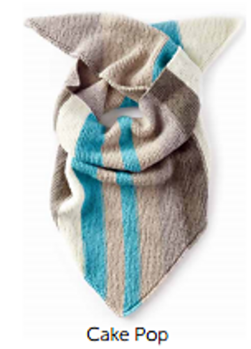 Ravelry: Triangle Knit Shawl pattern by Yarnspirations Design Studio