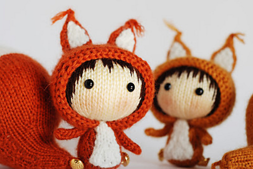 Ravelry: Terracotta Squirrel Doll with removable tail. pattern by ...