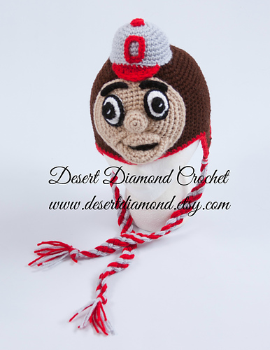Ravelry: 108 - Brutus the Ohio State University Buckeye pattern by ...