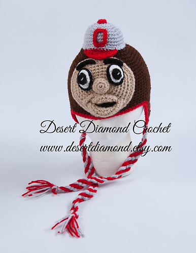Ravelry: 108 - Brutus the Ohio State University Buckeye pattern by ...