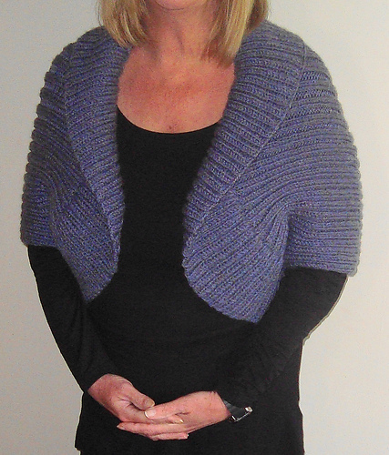 Ravelry: Aran Shrug pattern by Audrey Wilson