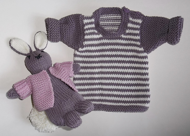 Ravelry: design-studio's Newborn Baby Knitting. Rabbit and Sweater
