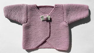 Ravelry: Baby Rosebud Cardigan pattern by Audrey Wilson