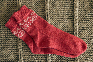 Ravelry: Fish Girl socks pattern by Clara Redondo