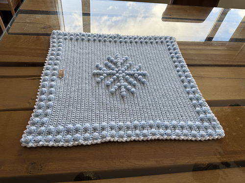 Ravelry: Snowflake Baby Blanket pattern by designs_by_hookeduponcrochet