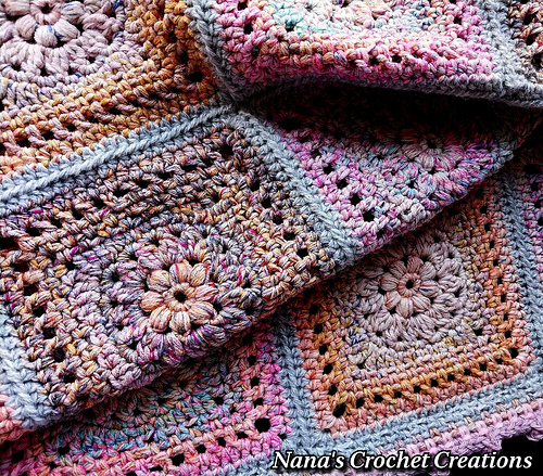 Ravelry: Nana's "BLOOM" Square pattern by D Maunz
