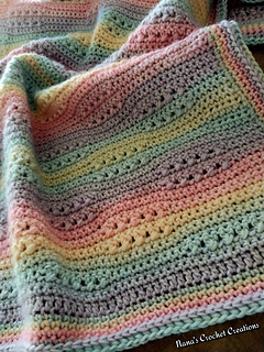 Ravelry: "Blowing Bubbles" Baby Blanket pattern by D Maunz