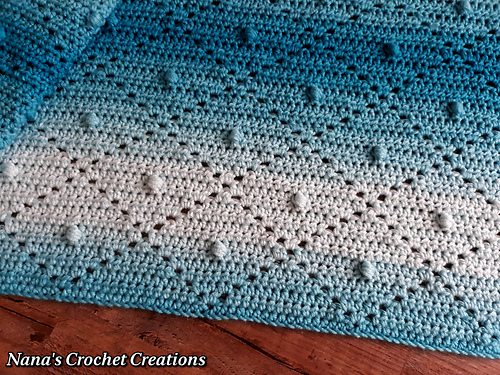 Ravelry: Nana's "HDC Diamonds" Filet Crochet Blanket pattern by D Maunz