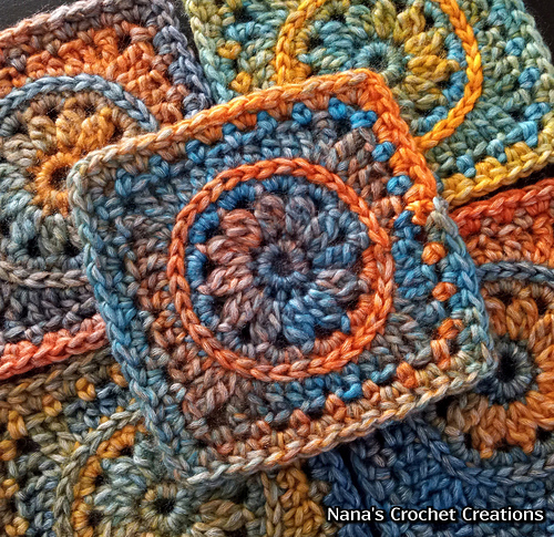 Ravelry: "Medley Motif" Crochet Square pattern by D Maunz