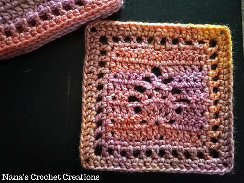 Ravelry: "Patchwork Pineapple" Filet Crochet Square pattern by D Maunz