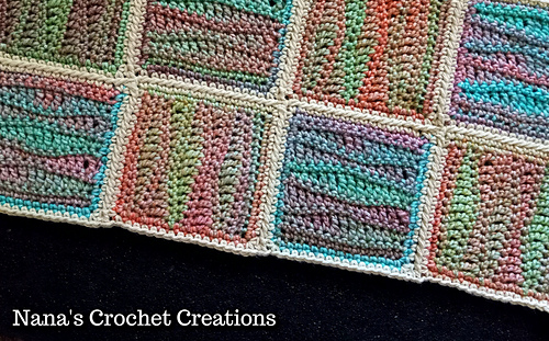 Ravelry: "Any Which Way(ve) Square" pattern by D Maunz