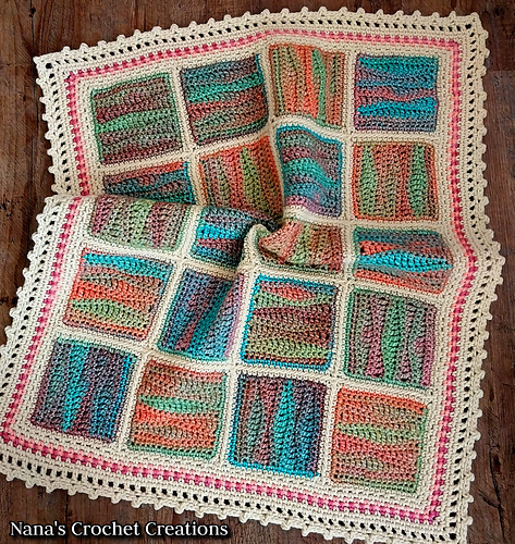 Ravelry: "Any Which Way(ve) Crochet Square" pattern by D Maunz