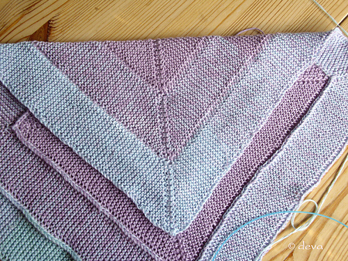 Ravelry: deva7's Pastel Rainbow Baby Blanket