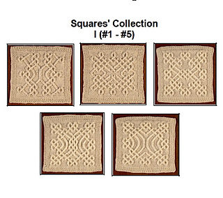 Ravelry: Celtic Squares I/1 pattern by Devorgilla's Knitting (sometimes...)