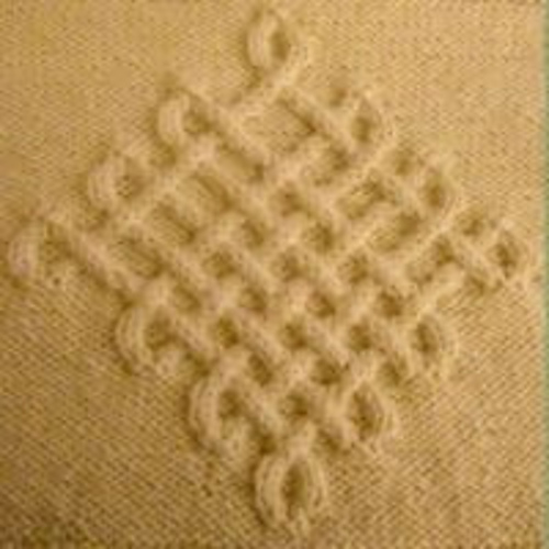 Ravelry: Celtic Diamonds 6 pattern by Devorgilla's Knitting (sometimes...)