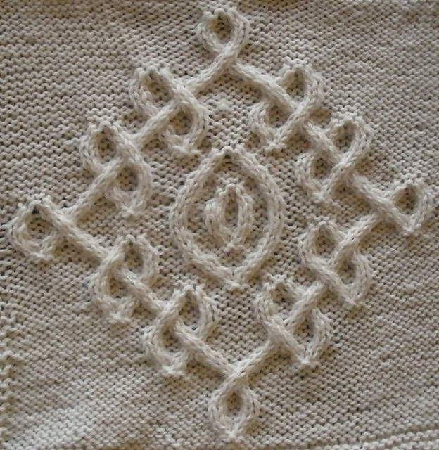Ravelry: Celtic Diamond (#51) pattern by Devorgilla's Knitting ...