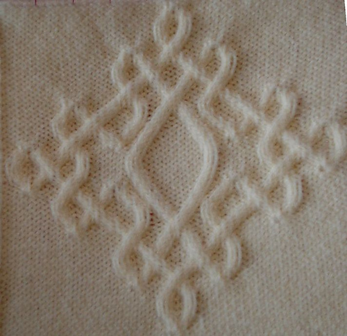 Ravelry: Celtic Diamond (#17) pattern by Devorgilla's Knitting ...