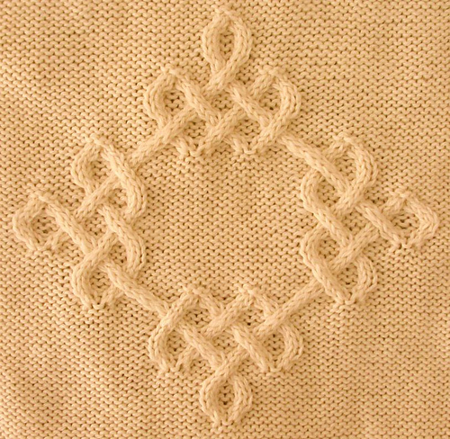 Ravelry: Celtic Diamond (#04) pattern by Devorgilla's Knitting ...