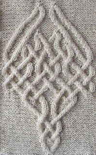 Ravelry: Celtic Motif (knot #438) pattern by Devorgilla's Knitting (sometimes...)