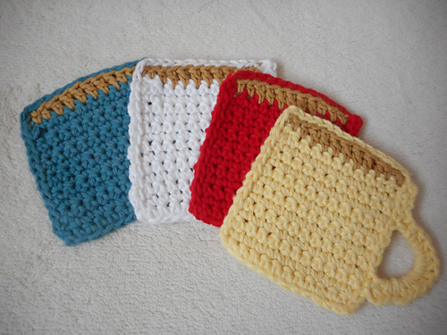 Ravelry: Coffee Mug Coasters pattern by Dena's Crochet Creations