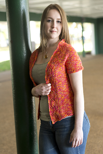 Ravelry: Vine Lace Summer Cardi pattern by Sachiko Burgin