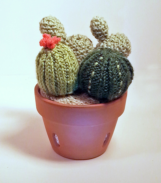 Ravelry: Knitted Cactus Garden pattern by Diane Lau