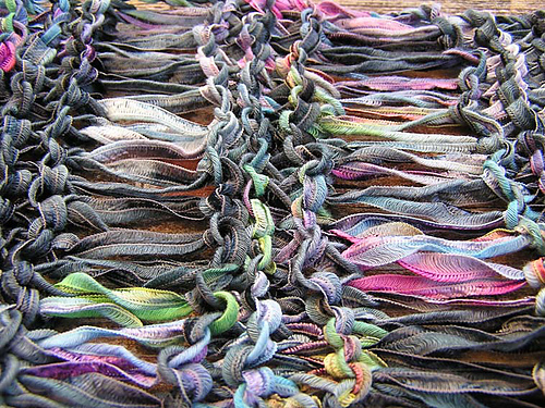 Ravelry: Ribbon Yarn Drop Stitch Scarf pattern by Diane L. Augustin