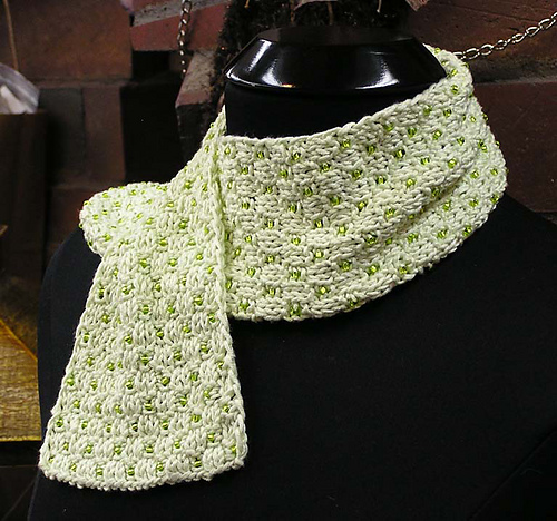 Ravelry: Easy Beaded Scarf pattern by Diane L. Augustin