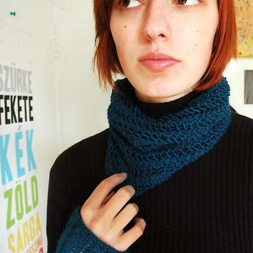 Ravelry: One Row Lace Scarf pattern by Turvid