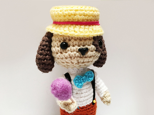 Ravelry: Jimmy the Candy Vendor Dog pattern by Maxine Velasco
