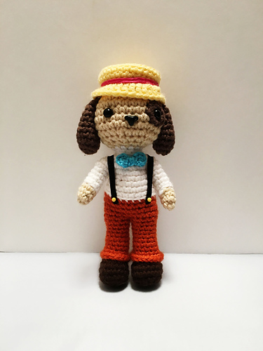 Ravelry: Jimmy the Candy Vendor Dog pattern by Maxine Velasco