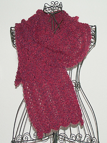 Ravelry: Schal / scarf *Wellenschal* pattern by Birgit Freyer