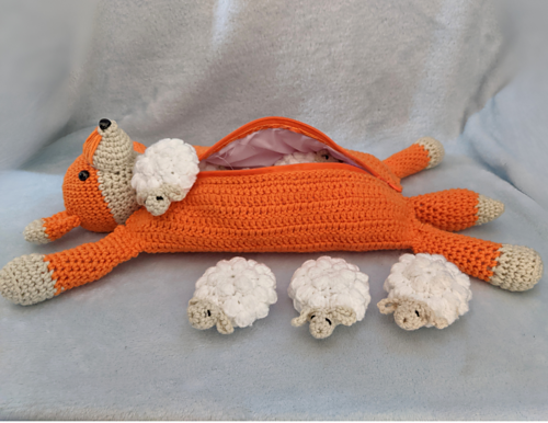 Ravelry: Fox and sheep memory game pattern by Nadeesha Pathmasiri