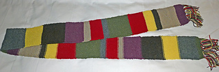 Ravelry: Mini Doctor Who Scarf pattern by Dina James