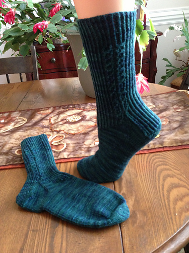 Ravelry: Rock Steady: Solid Socks Mystery Sock pattern by Laura Linneman