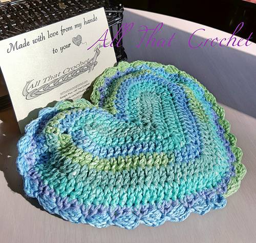 Ravelry: Heart Heating Pad / Comfort Pack pattern by All That Crochet