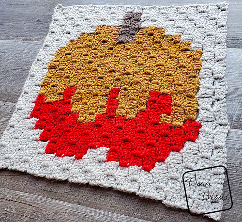 Ravelry: C2C Caramel Apple Afghan Square pattern by Divine Debris