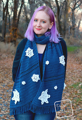 Ravelry: Crystal Snowflake Shawl pattern by Divine Debris