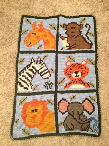 Ravelry: Safari Afghan pattern by Sandi Charis