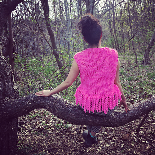 Ravelry: Fringe Vest pattern by Loopy Mango