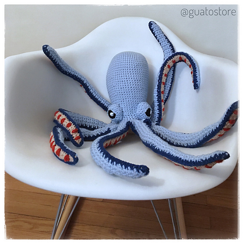 Ravelry: Nemo the Giant Octopus pattern by Diana Cervera