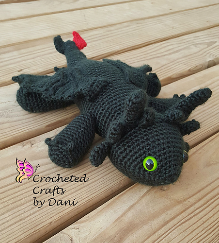 Ravelry: Noris the Dragon pattern by Marissa Arenas