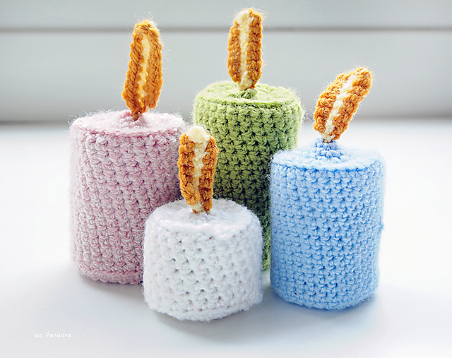 Ravelry: DIY: Crochet Candles pattern by Ice Pandora