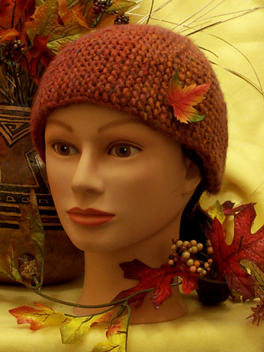 Ravelry: Autumn Skull Cap pattern by Brenda Myers