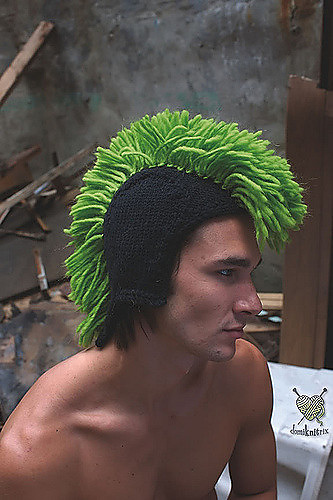 Ravelry: Mohawk hat pattern by Jennifer Stafford