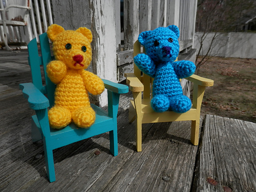 Ravelry: Rainbow Bear pattern by Donna Childs